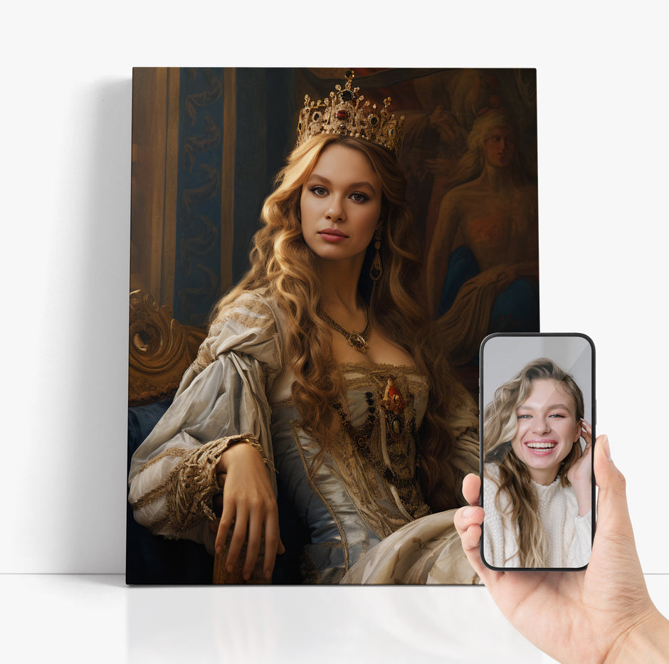 Royal Female Portraits - Renaissance Artistry for Her – The Royal Portraits