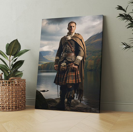 Scottish Highlander Art - Traditional Highland Portrait – The Royal ...