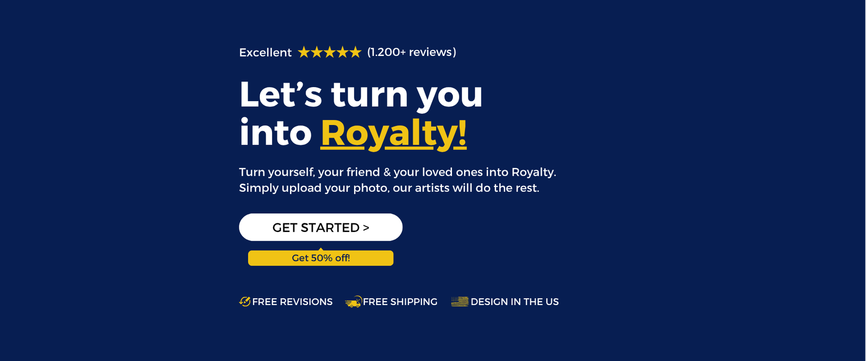 The Royal Portraits - Turn Your Photos into Royal Art!